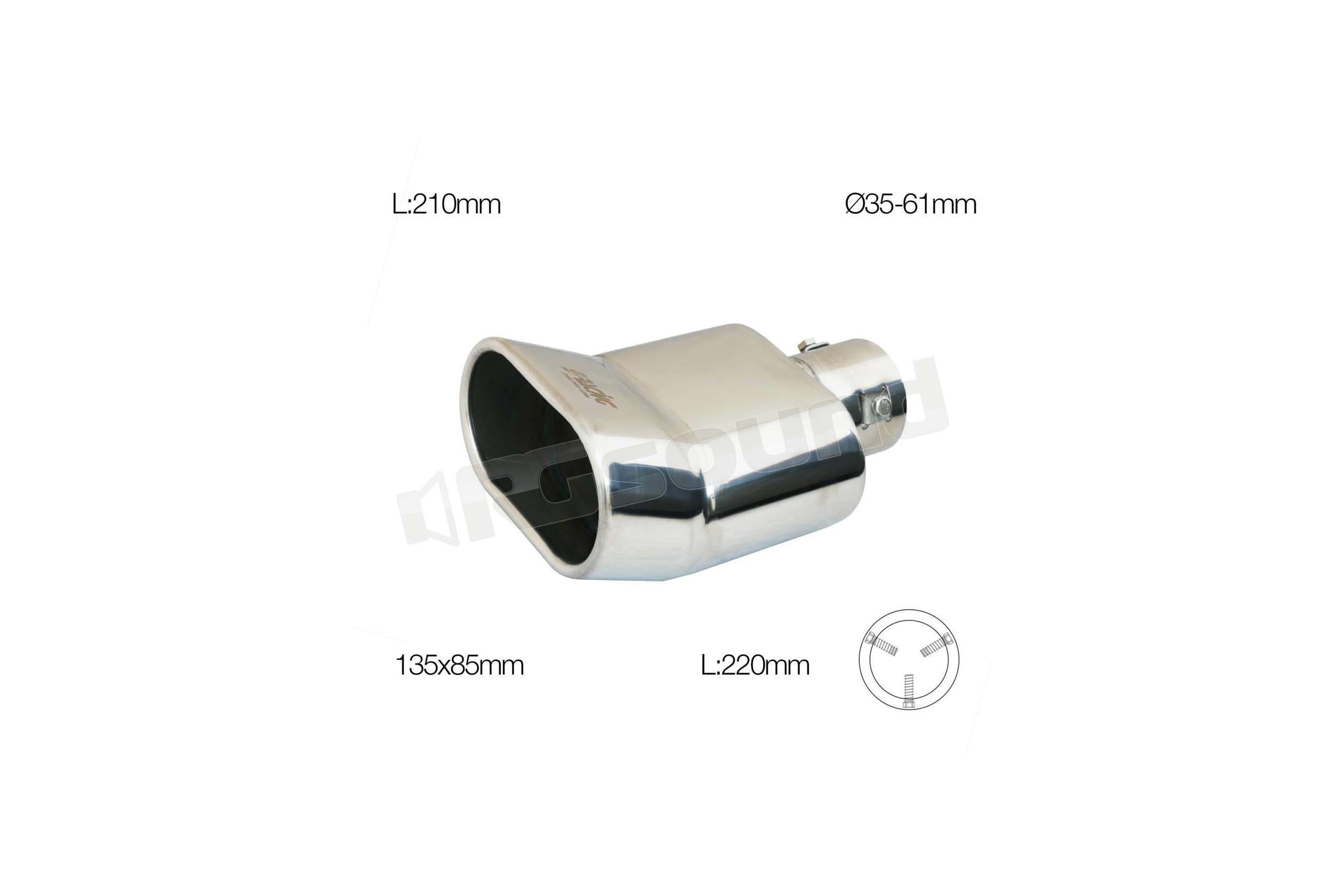 Simoni Racing TRX/100 | Marmitte e terminali universali - Terminali u