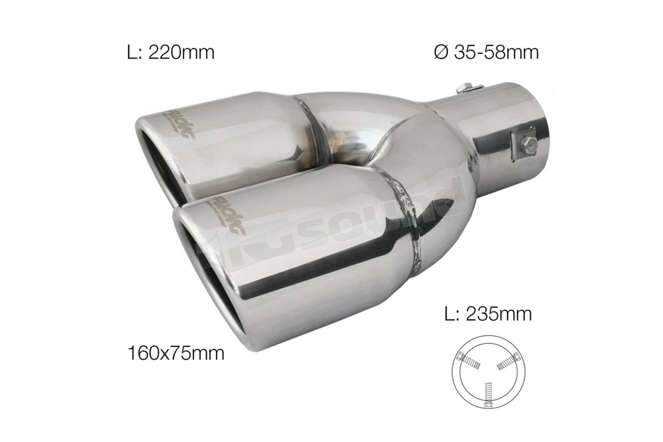 Simoni Racing TRX/18L | Marmitte e terminali universali - Terminali u