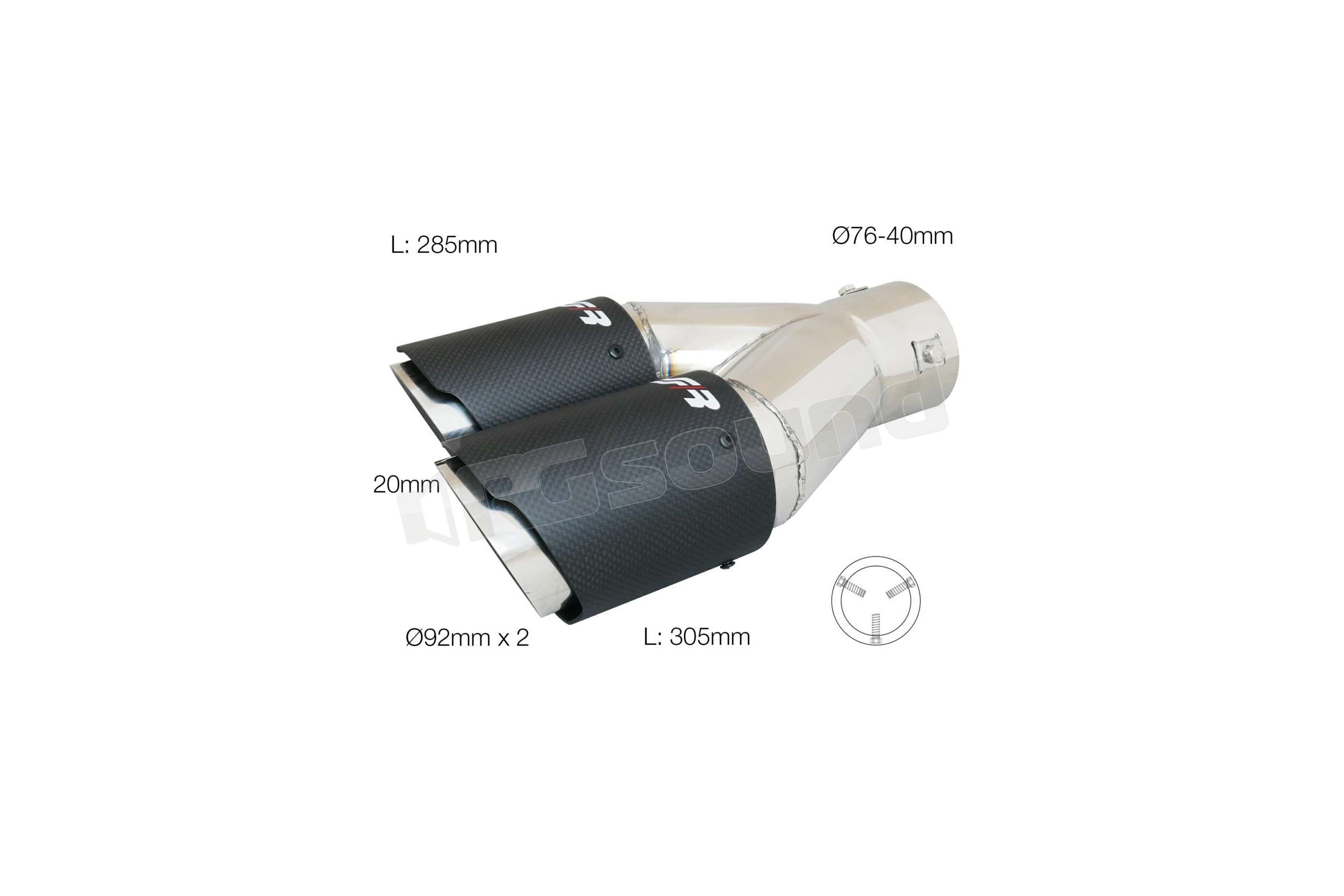 Simoni Racing TRX/CL | Marmitte e terminali universali - Terminali un