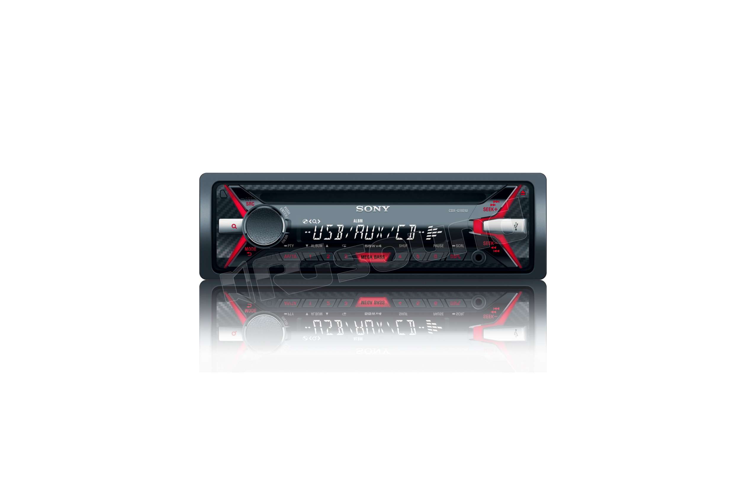 Sony CDX-G1100U ricevitore con lettore CD e USB | Autoradio 1 din e 2