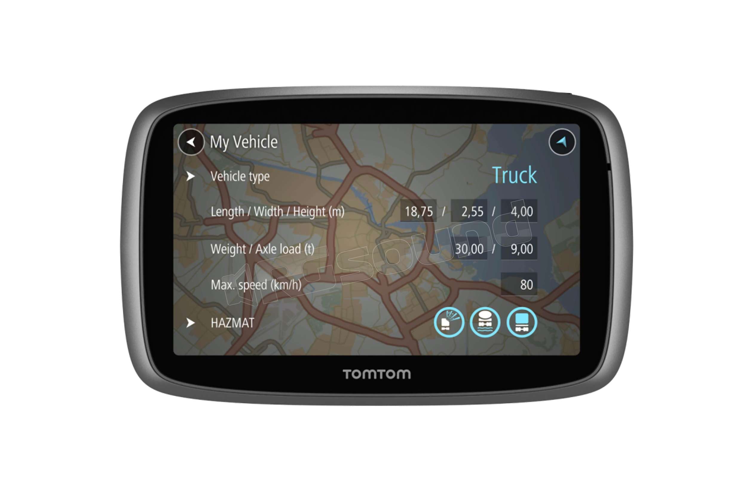 TomTom TRUCKER 5000 navigatore per camion | Navigatori GPS - Portatili