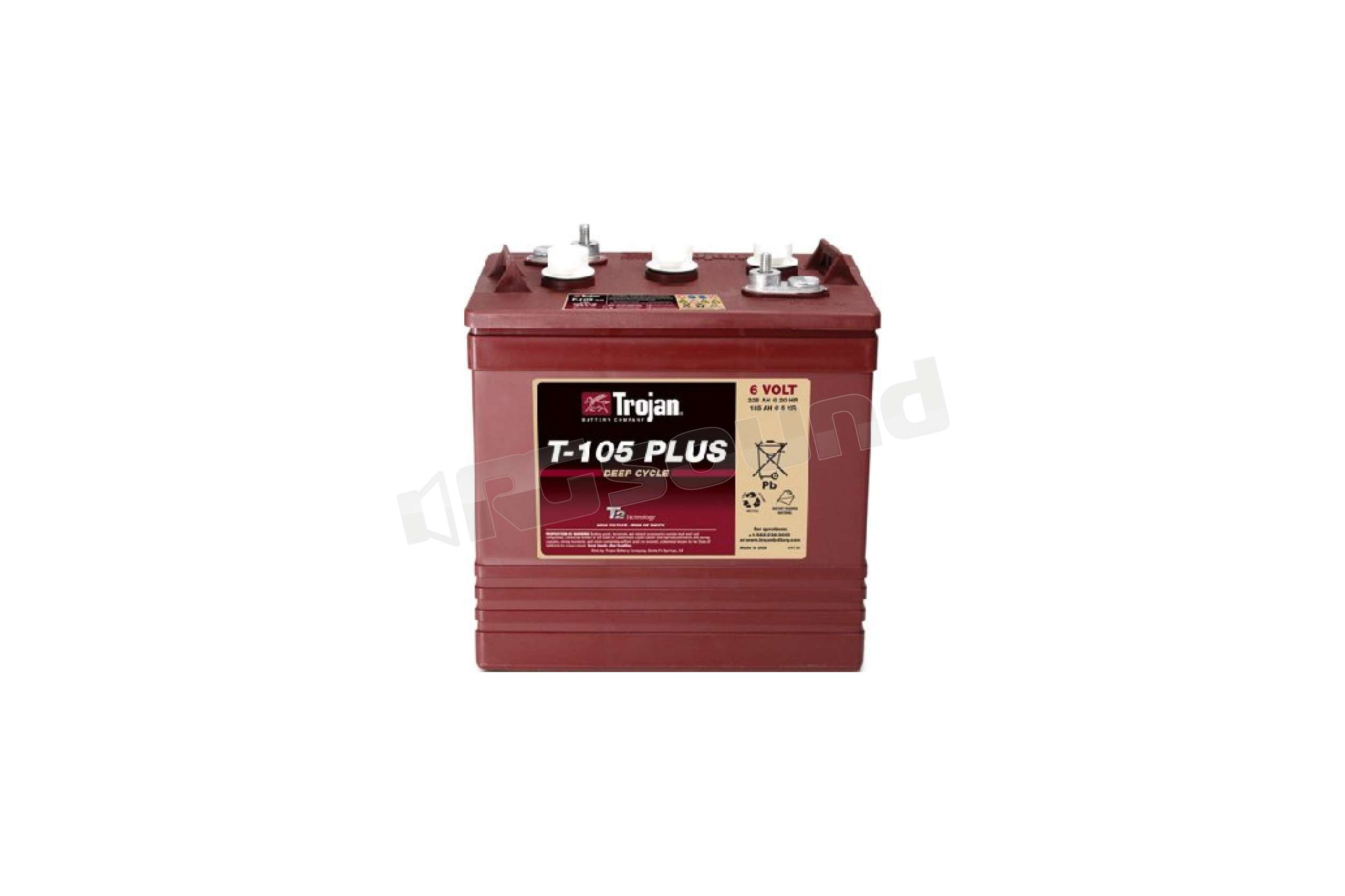 Trojan T105+ 6V deep-cycle | Batterie per avviamento e servizi - Batte