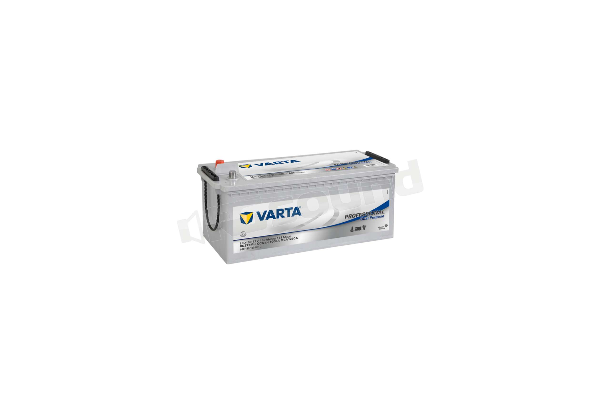 Varta LFD 180 930180100B912 Professional Dual Purpose 930 180 100 | Ba