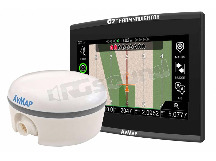 AV Map G6 Connect Farmnavigator navigatore + ricevitore GPS per agrico ...